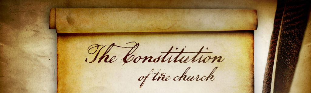 Church Constitution and By-Laws – Open Door Baptist Church