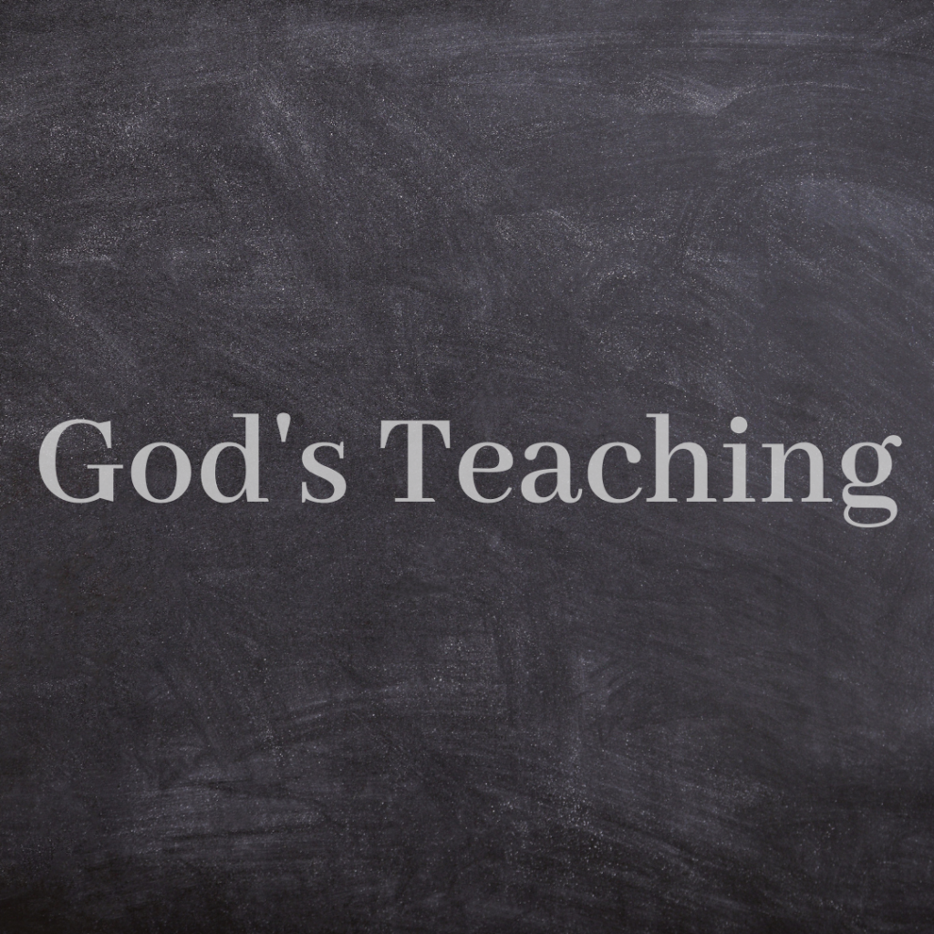 GOD’S TEACHING – Open Door Baptist Church
