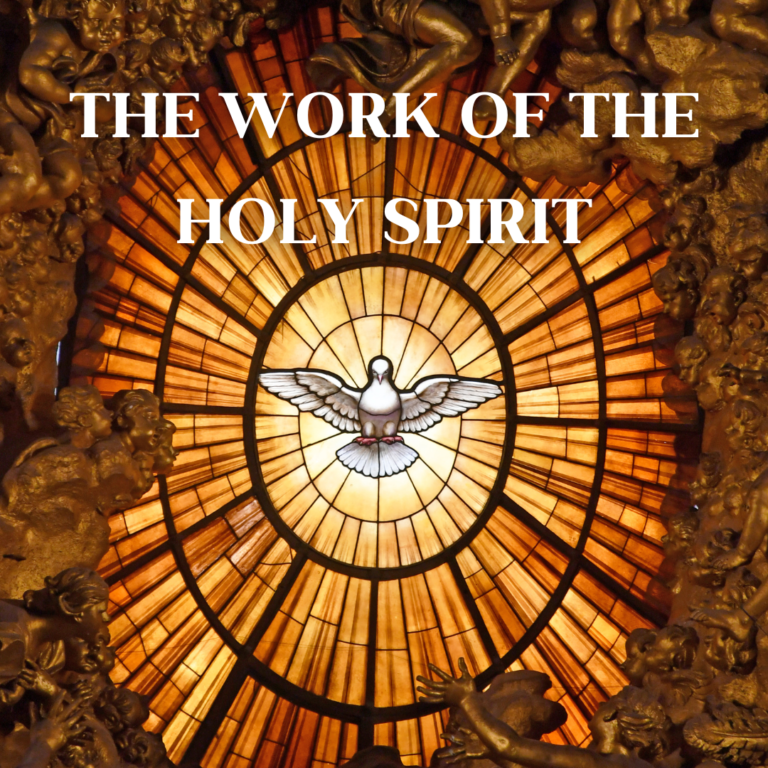 THE WORK OF THE HOLY SPIRIT – PART 2 – Open Door Baptist Church